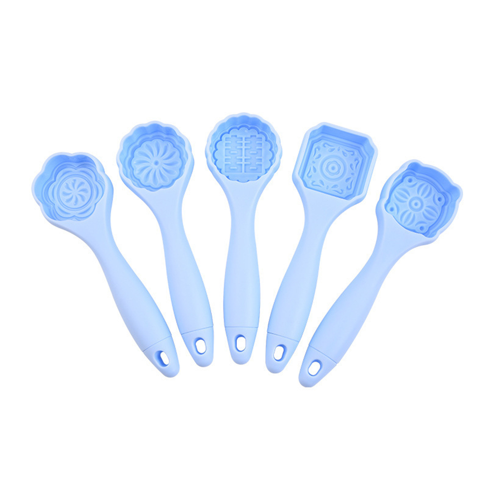 Mooncake Mould Non-Stick Plastic Press Pastry Making Model Crystal Snow ...