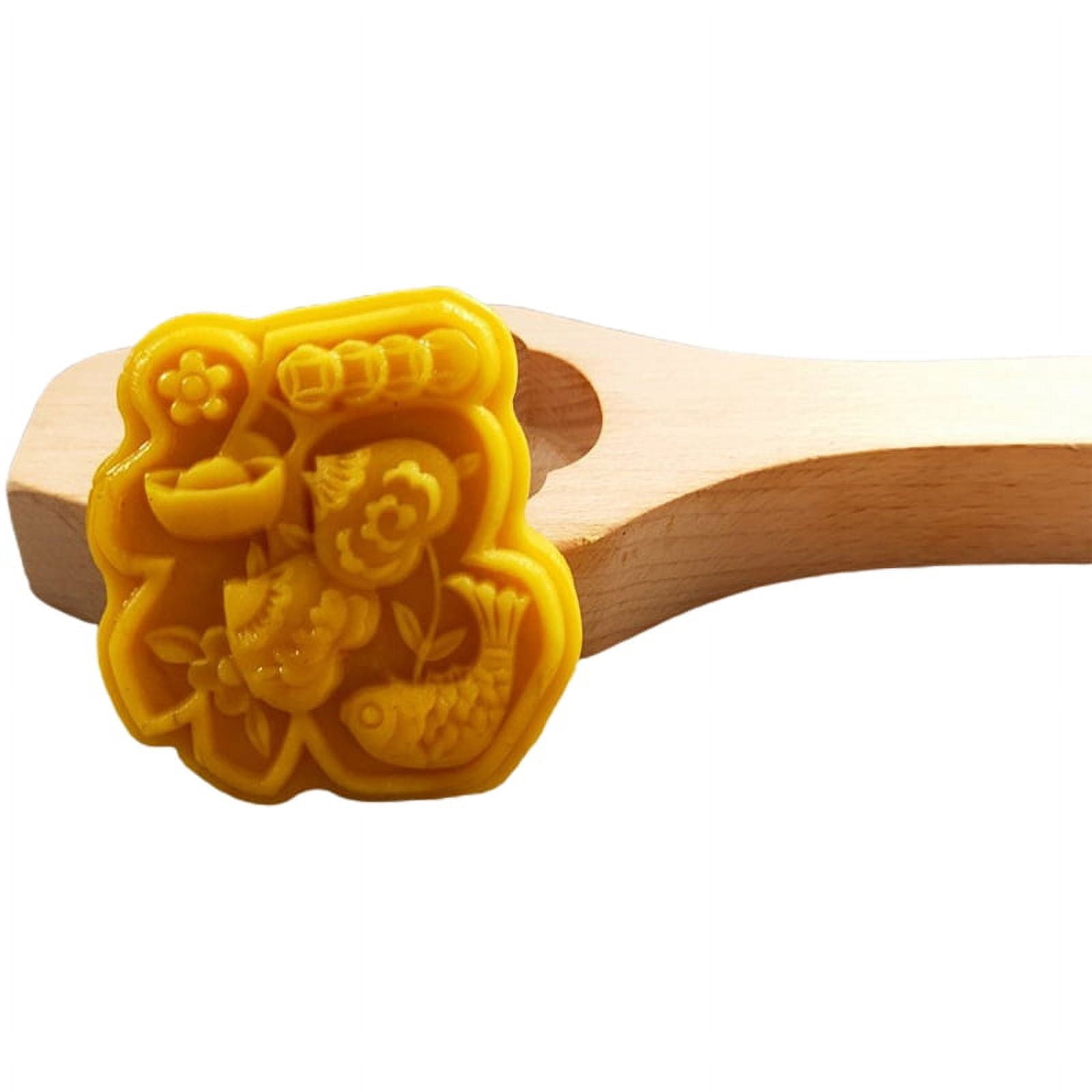 Mooncake Moulds Mooncake Stamps DIY Baking Gadgets Kitchen Gadgets Wood ...