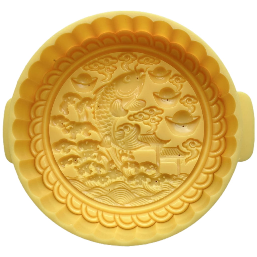 Mooncakes Mold Oversized Pastries Moulds ABS Cookie Stamp Mold for ...