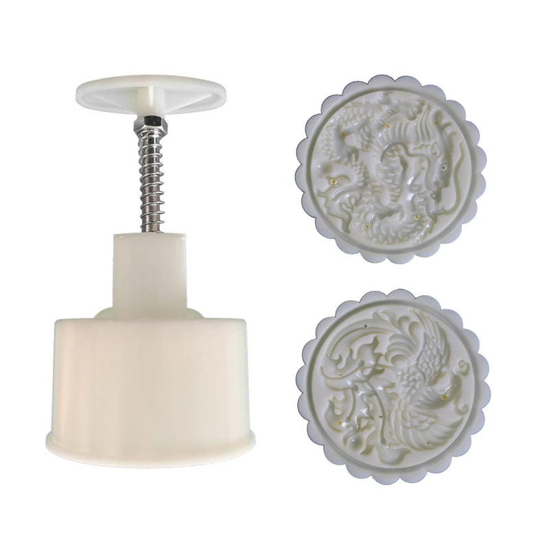 Mooncakes Press Mold Hand Pressed Pastries Mould ABS Dessert Molds ...