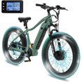 Mooncool Electric Bike for Adult, 48V 1000W Dual Motors AWD, 26" x 4 ...