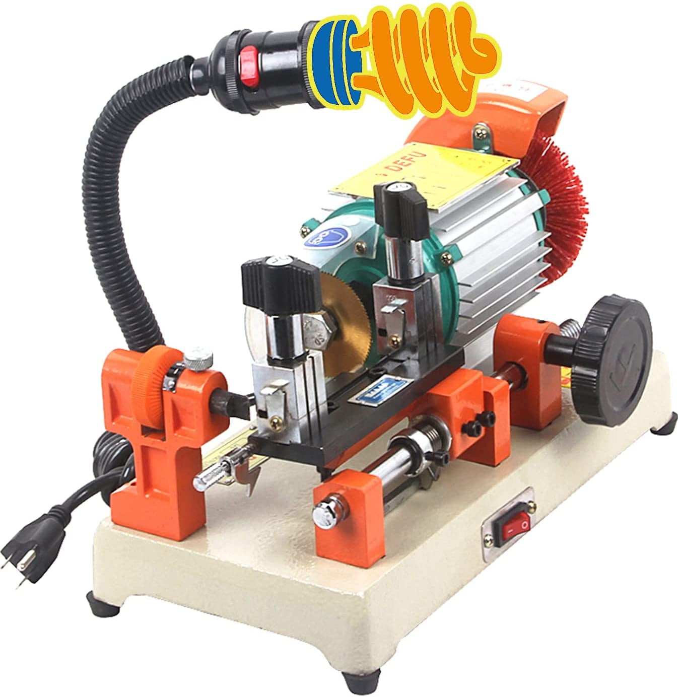 Mooncool Key Duplicating Machine, 110V Horizontal Key Copy Machine, Key ...