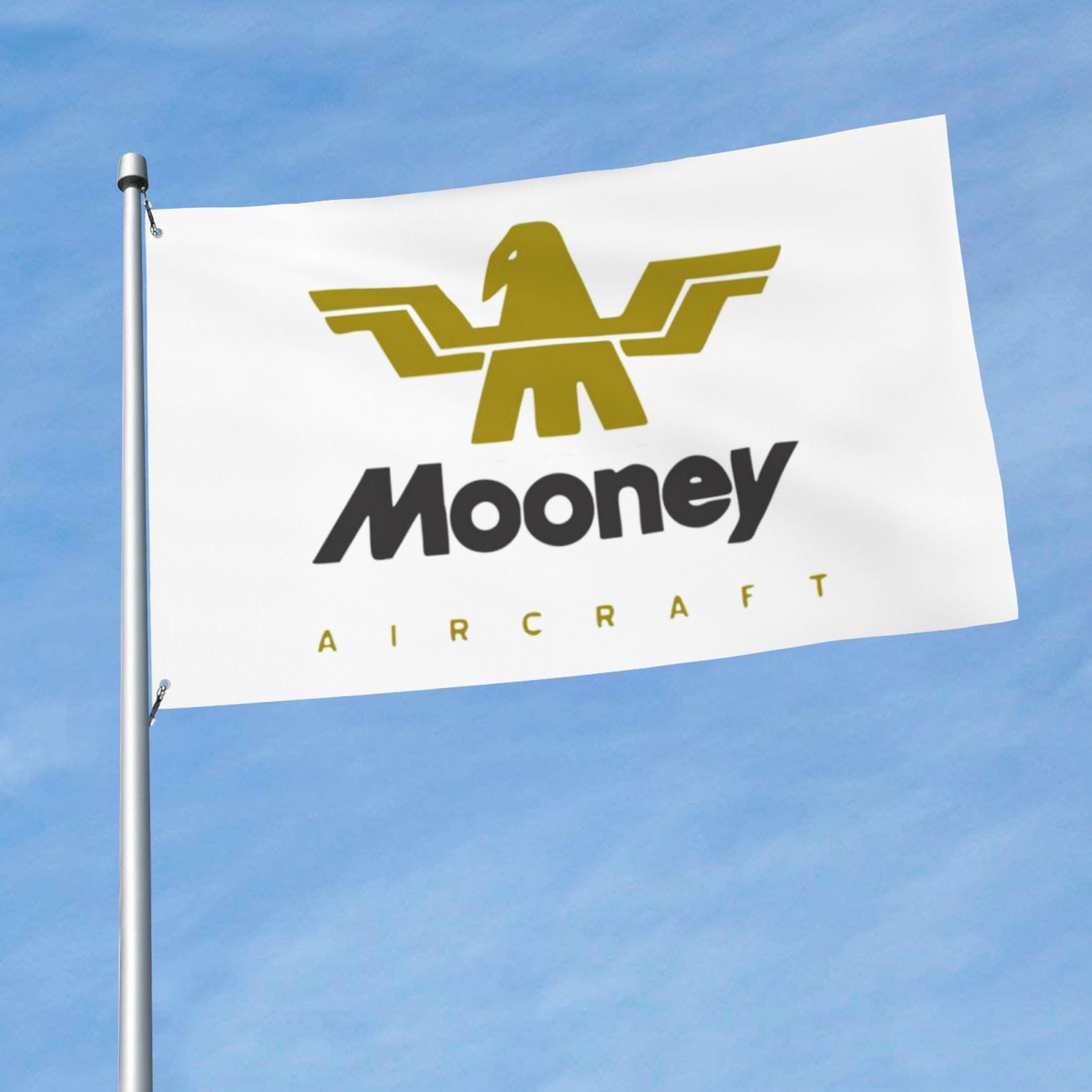 Mooney Aircraft Flag Flag 3x5 Outdoor ,Sewn Stripes, Stronger Brass Grommets, Flags Perfect For ...