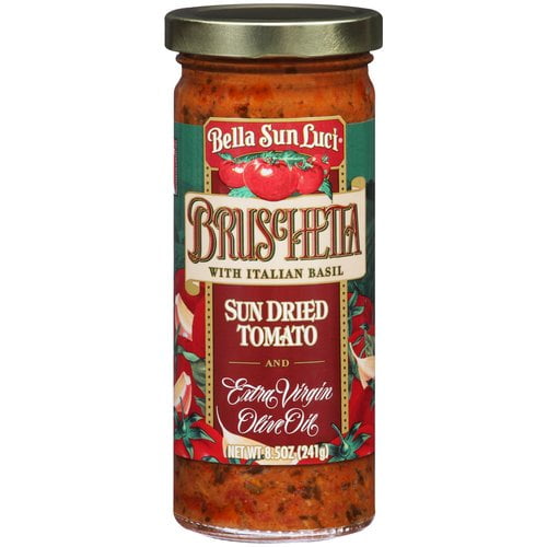 Mooney Farms Bella Sun Luci Bruschetta with Italian Basil, 8.5 oz Jar - Walmart.com