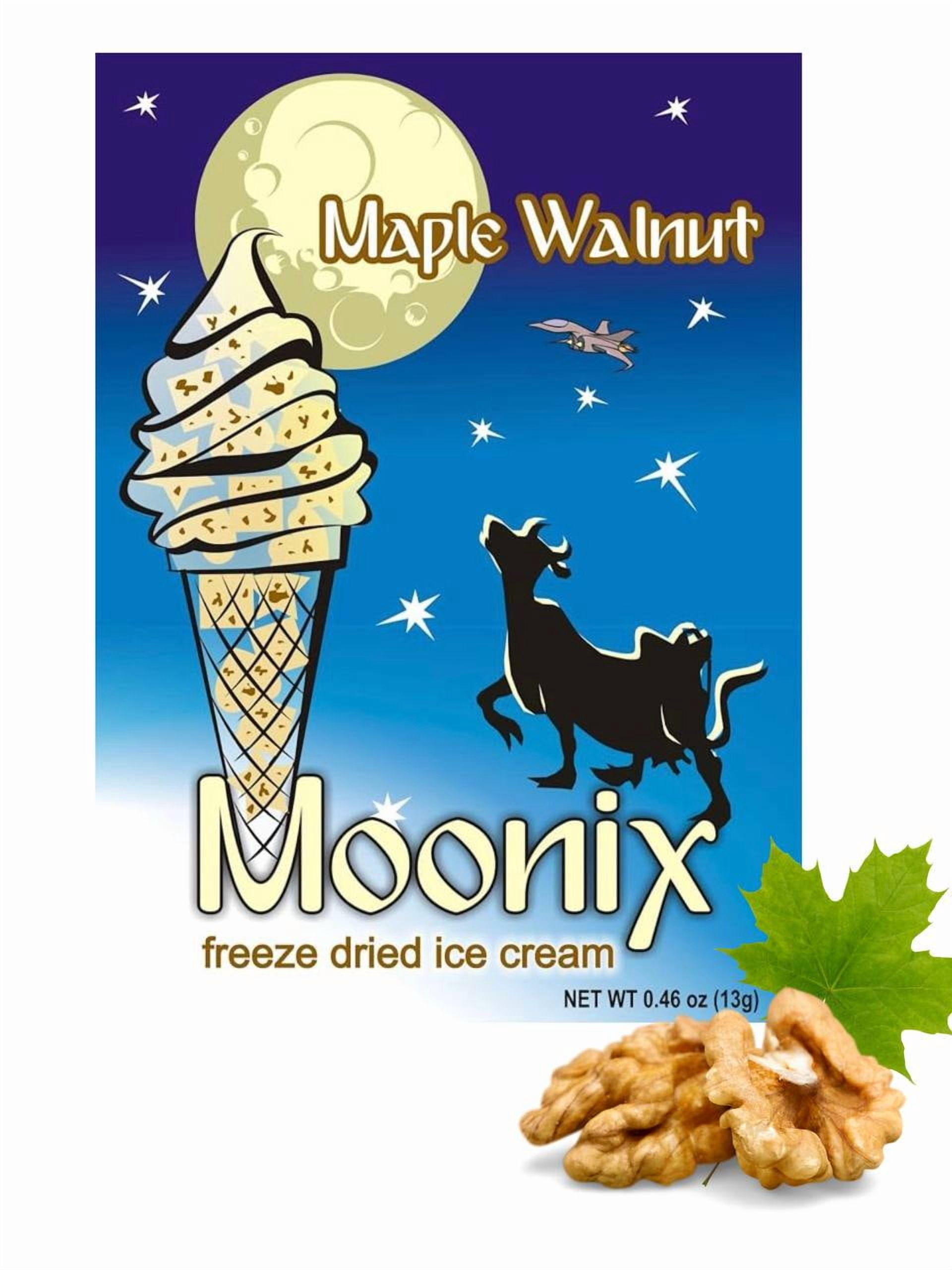 Moonix Freeze-Dried Maple Walnut Ice Cream — No-Melt, Light & Creamy ...