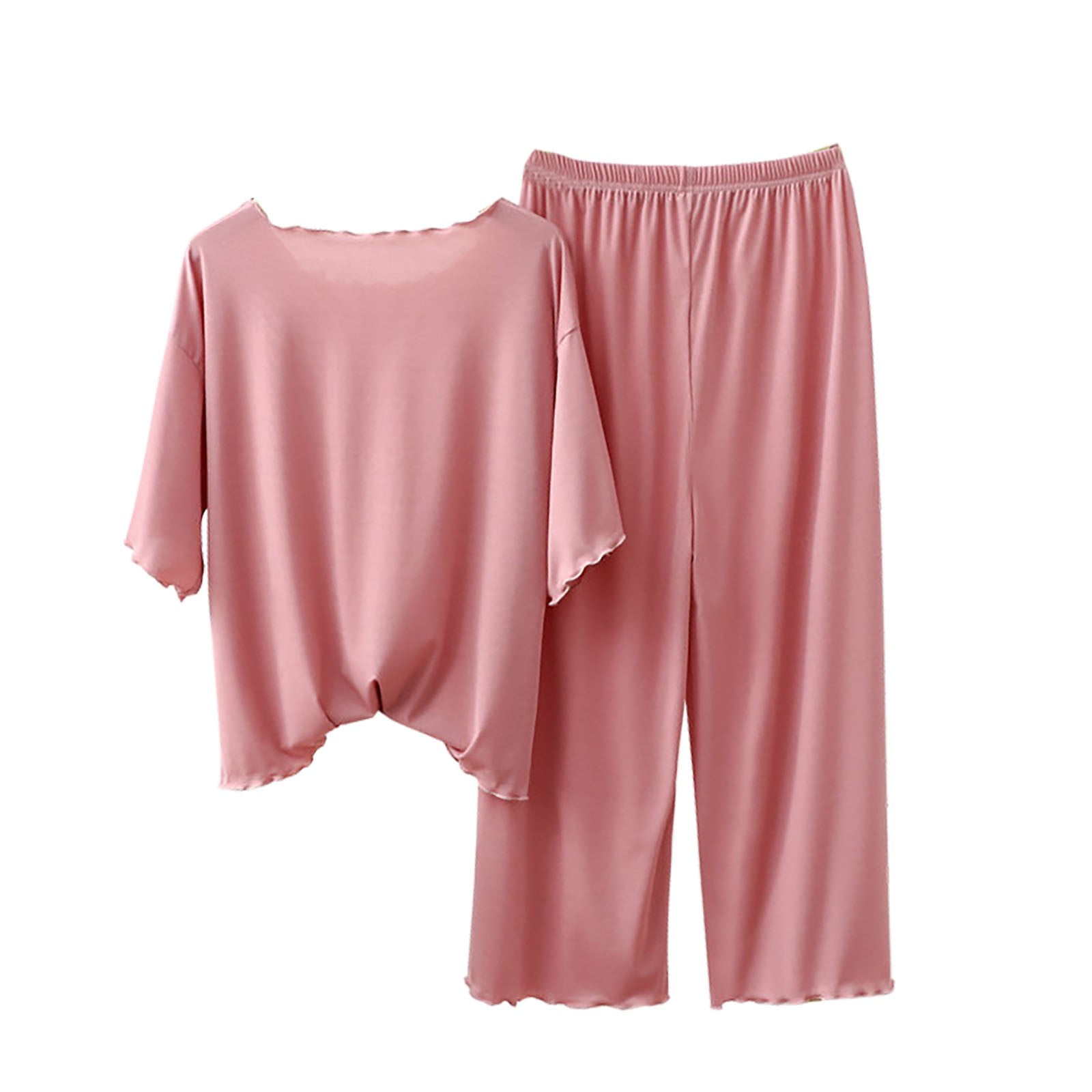 Moonker Clearance Sales 2024 Women Pajama Sets Women's 3/4 Sleeve ...