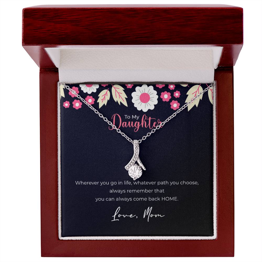 Moonkite Presents - To My Daughter Alluring Necklace, Alluring Beauty ...
