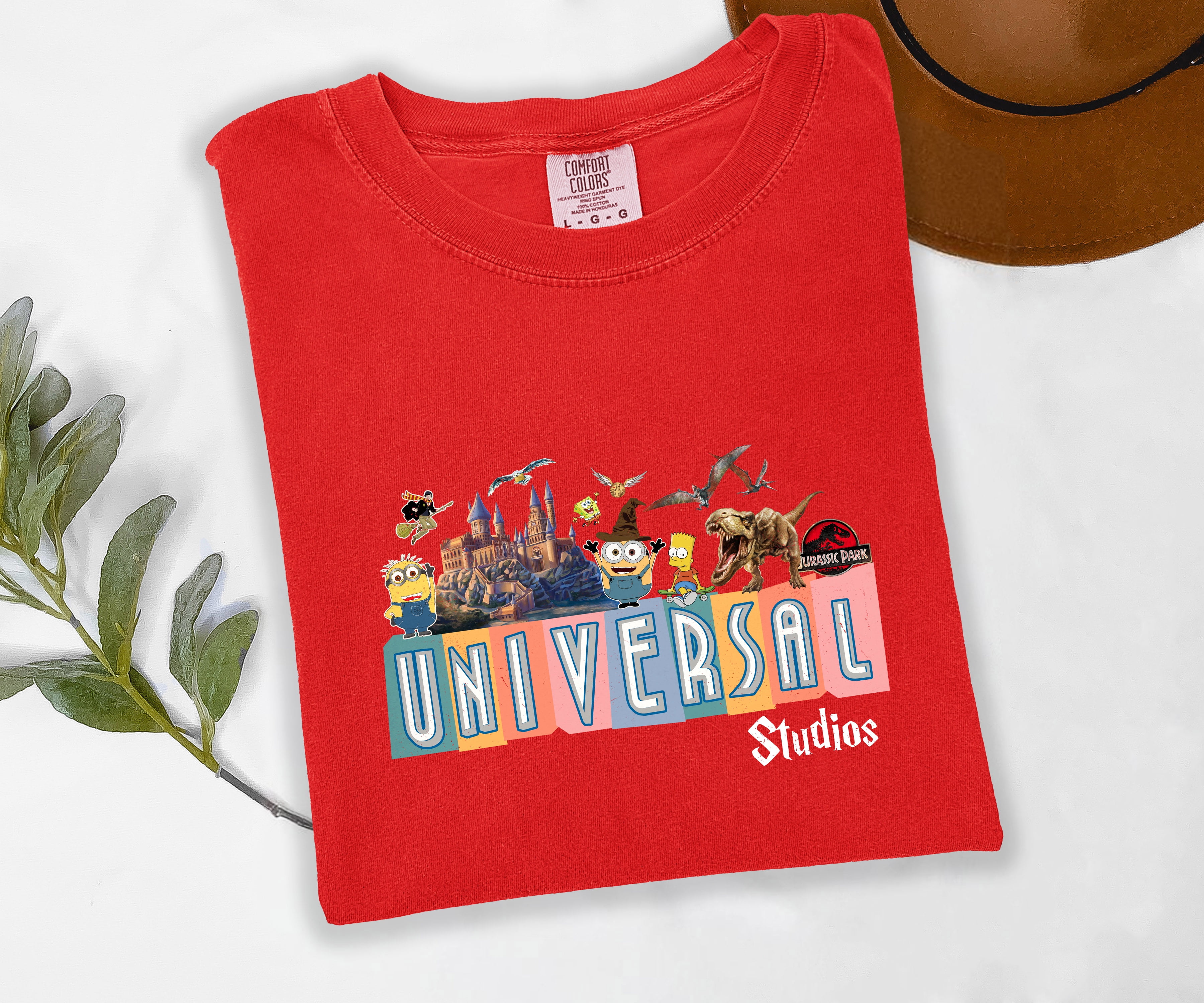 Moonlight Apparel Universal Studios Theme Park Multi-Color T-Shirt ...