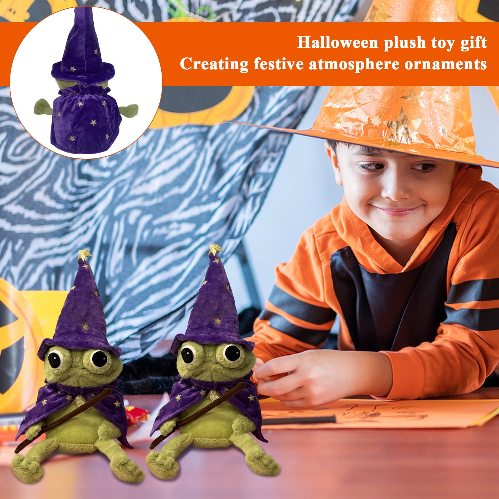 Moonlight Manor Halloween Wizard Frog Plush – The Witcher 3: Moonlight ...