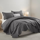 Moonlight20015 3 Piece Quilt Set Floral Pattern Modern Embossed ...