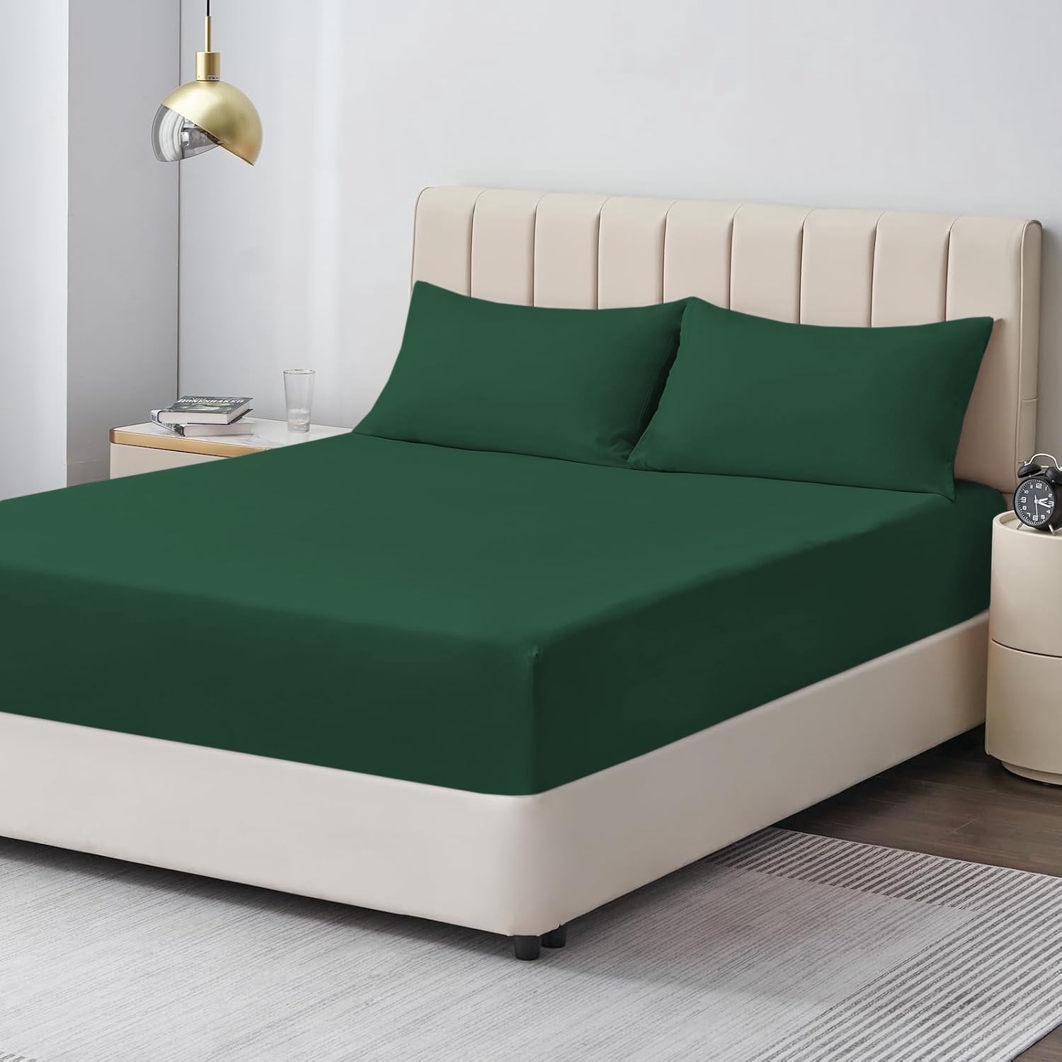 Moonlight20015 Deep Pocket Fitted Sheet – Extra Soft 1800 Series ...