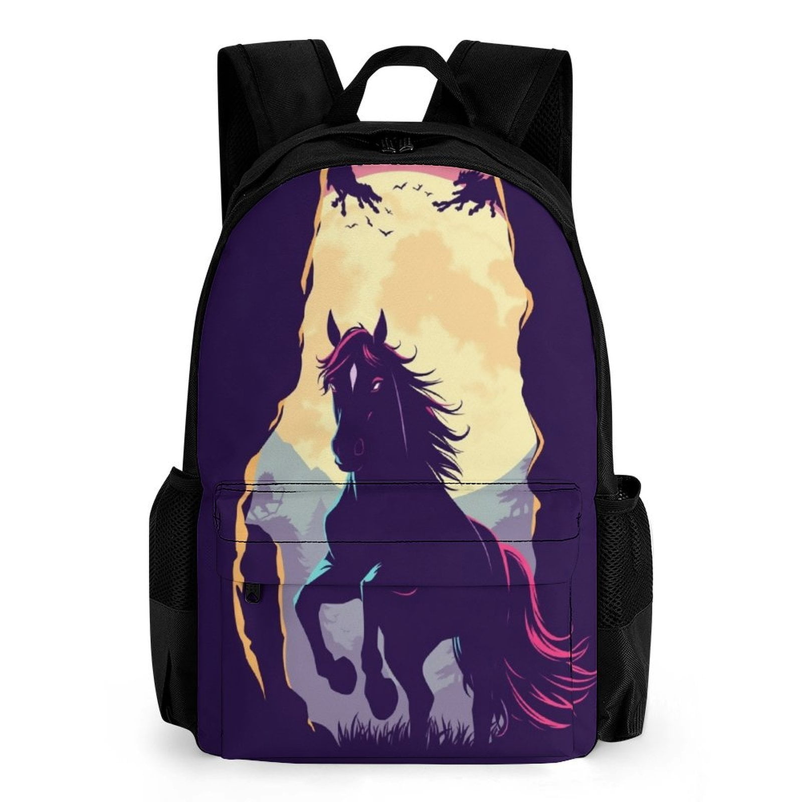Moonlit Horse Cave Backpack Waterproof Camping Travel Riding Climbing ...