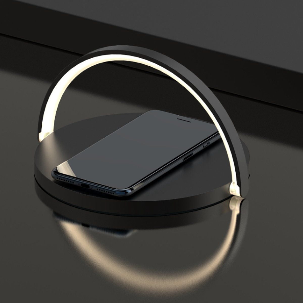 Moonlit Soft Glow LED Light; Wireless Phone Charger And Stand - Walmart.com