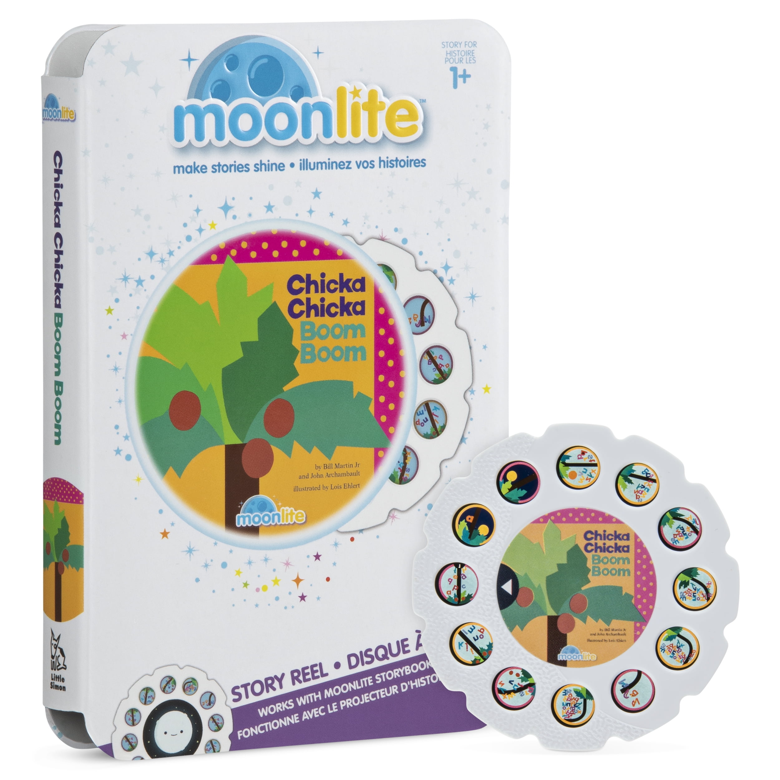 Moonlite Story Projector Light Toy: Chicka Chicka Boom Boom Reel for ...