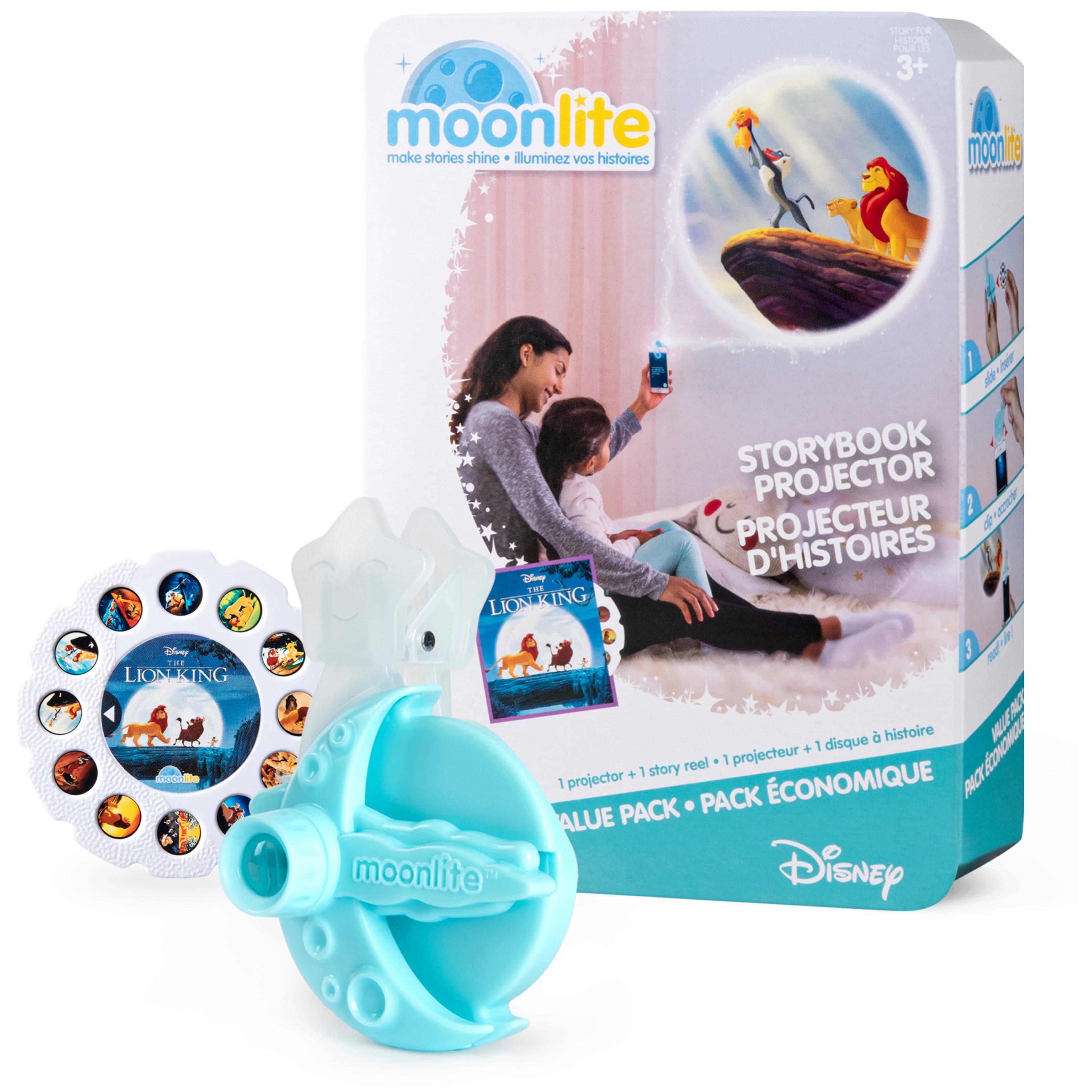 Moonlite Disney The Lion King Storybook Projector Pack for Kids and ...