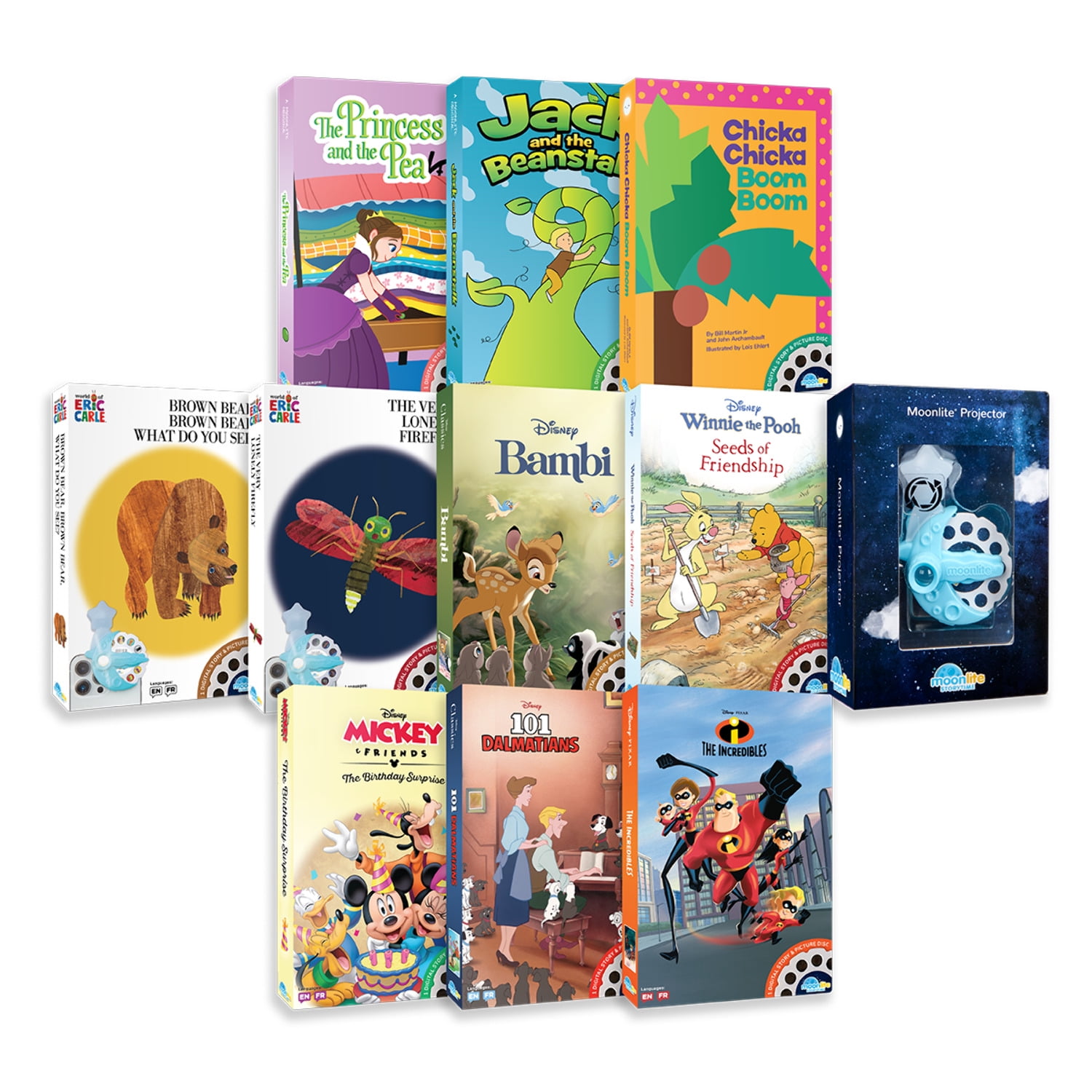 Moonlite Storytime Mini Projector: Bedtime Digital Storybooks for ...