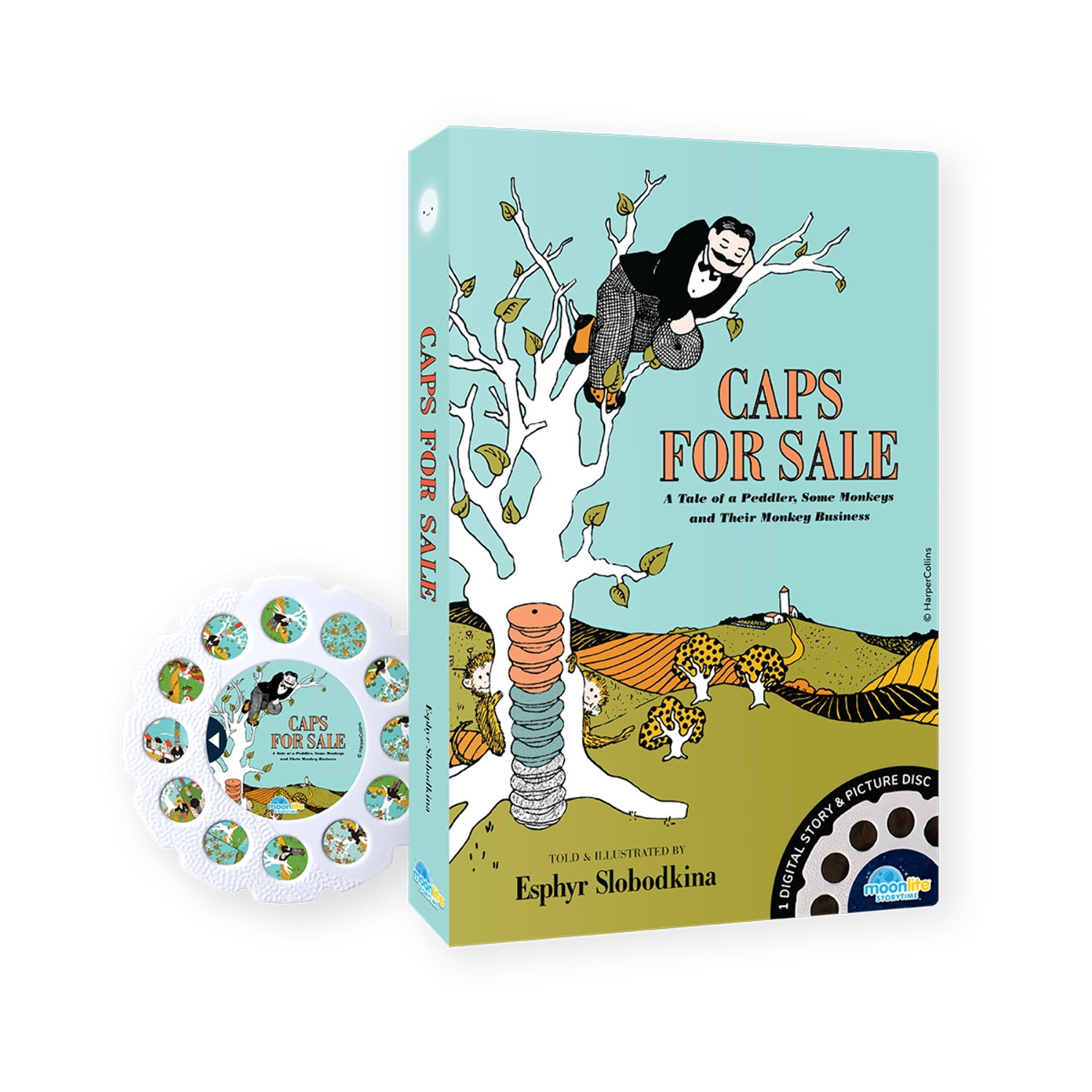 Moonlite Storytime Caps for Sale Storybook Reel, A Magical Way to Read ...