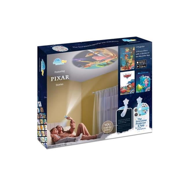 Moonlite Storytime 9108312 Disney Pixar Story Projector, Blue - Walmart.com