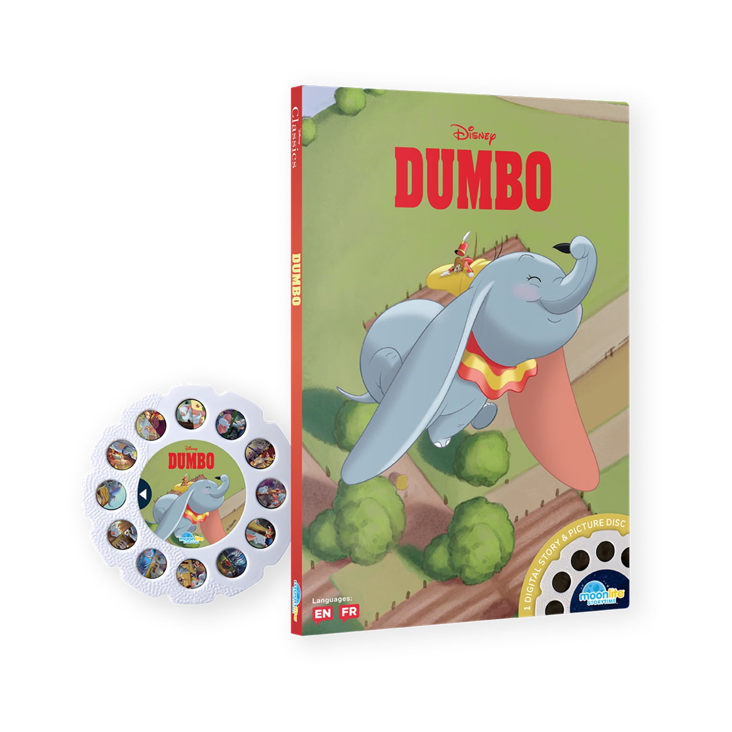 Moonlite Storytime Dumbo Story Reel, Interactive Early Learning for ...