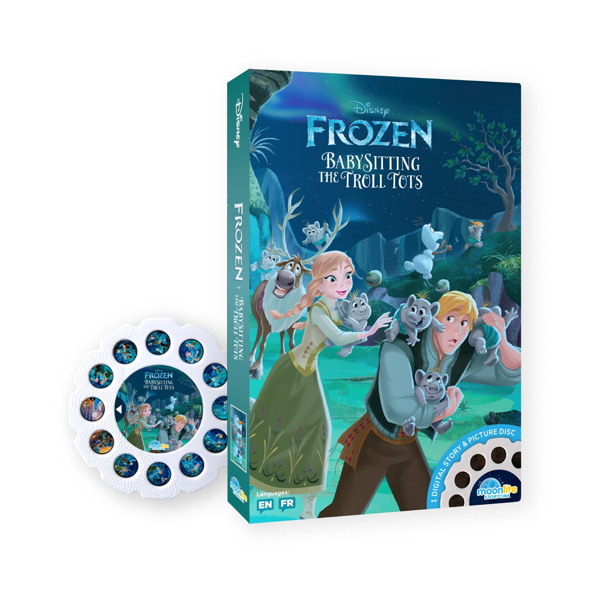 Moonlite Storytime Frozen Babysitting The Troll Tots Storybook Reel, A ...