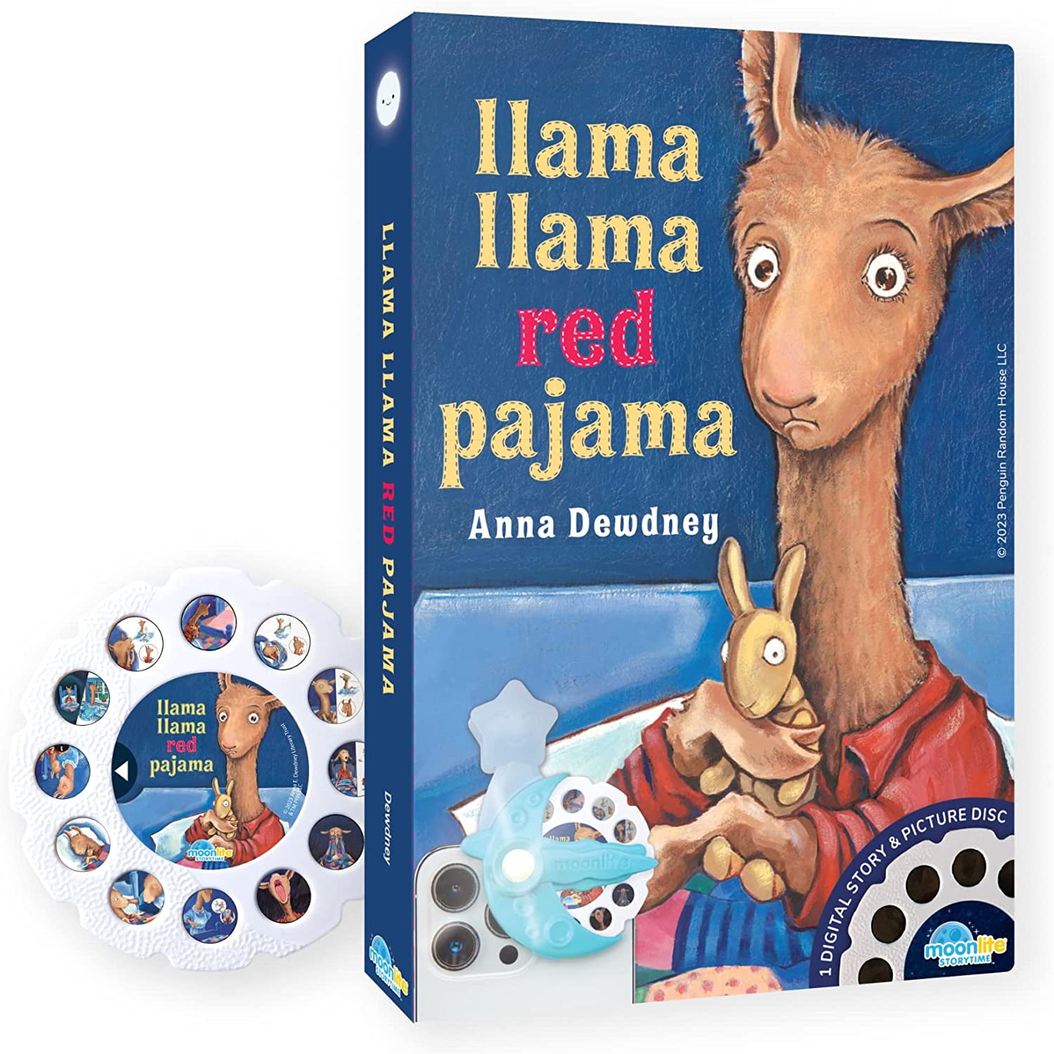 Moonlite Storytime Llama Llama Red Pajama Storybook Reel, A Magical Way ...