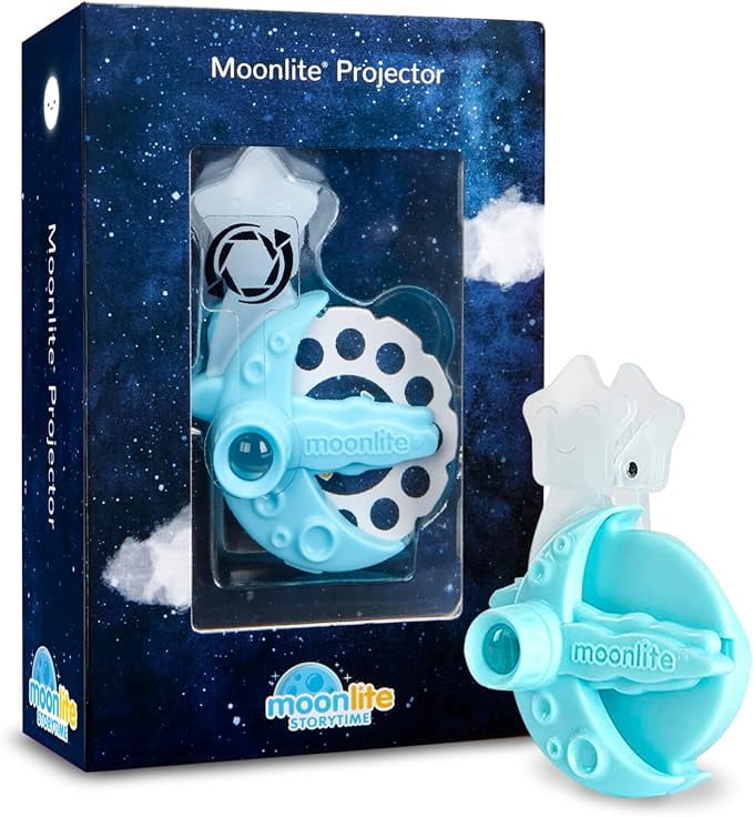 Moonlite Storytime Projector, Magical Bedtime Kids Book Projector for ...