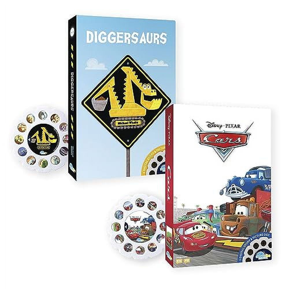 Moonlite Storytime Storybook Reels, 2 Story Set, Cars and Diggersaurs ...