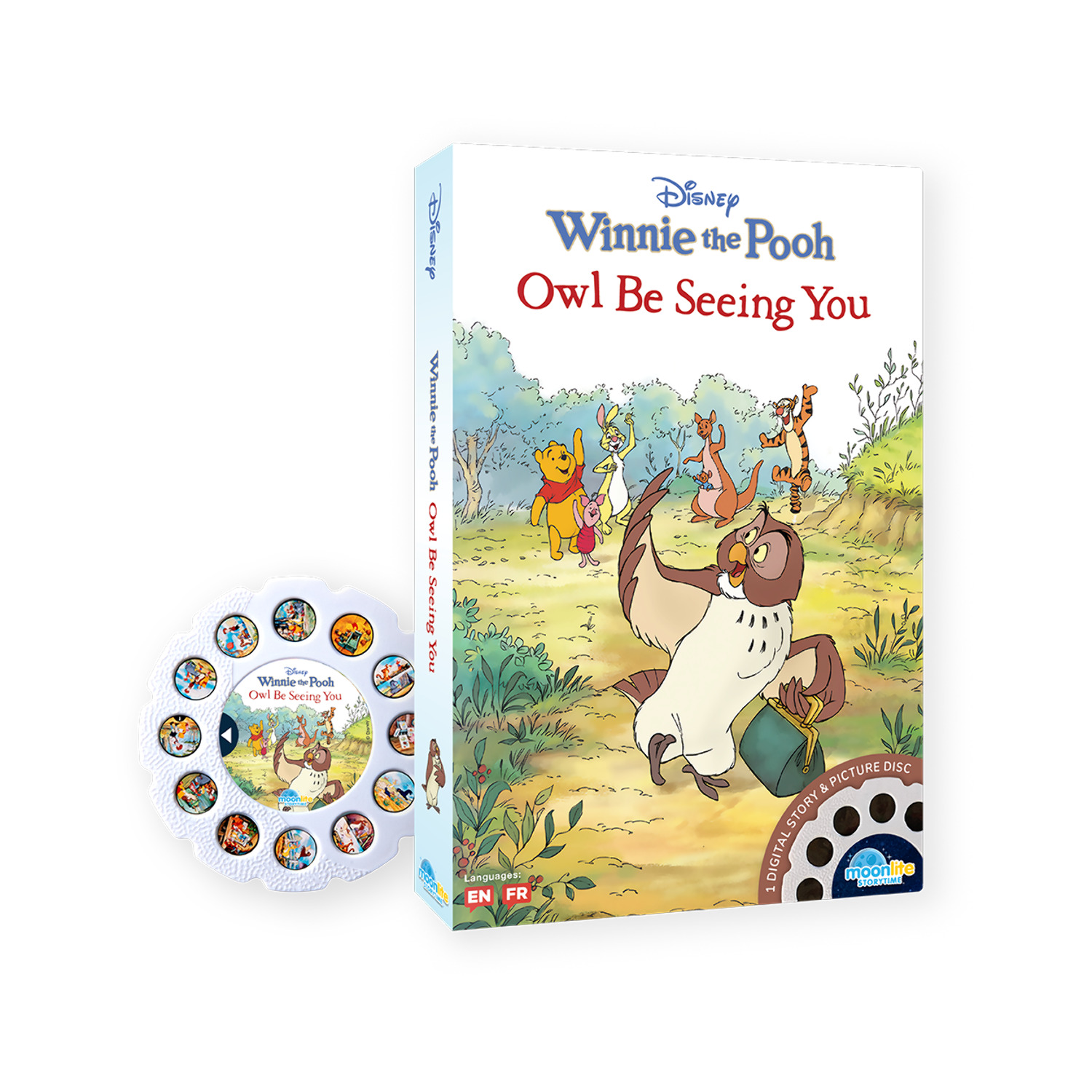 Moonlite Storytime Winnie The Pooh Owl Be Seeing You Single Story Reel ...