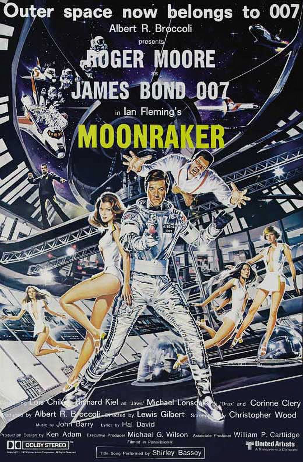 Moonraker Movie Poster Print (27 x 40) - Item # MOVCJ9325 - Walmart.com