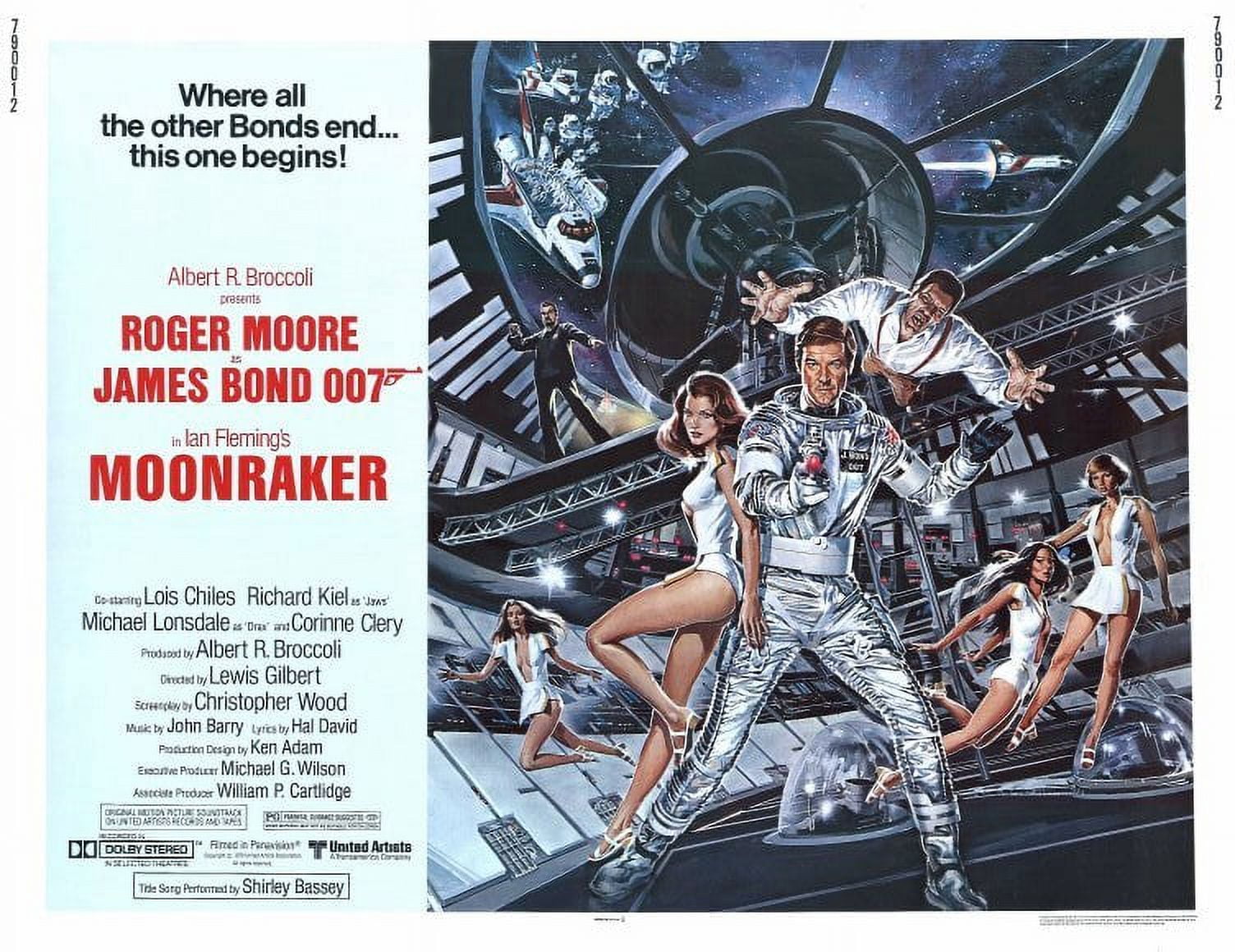 Moonraker - movie POSTER (Style I) (11" x 14") (1979) - Walmart.com