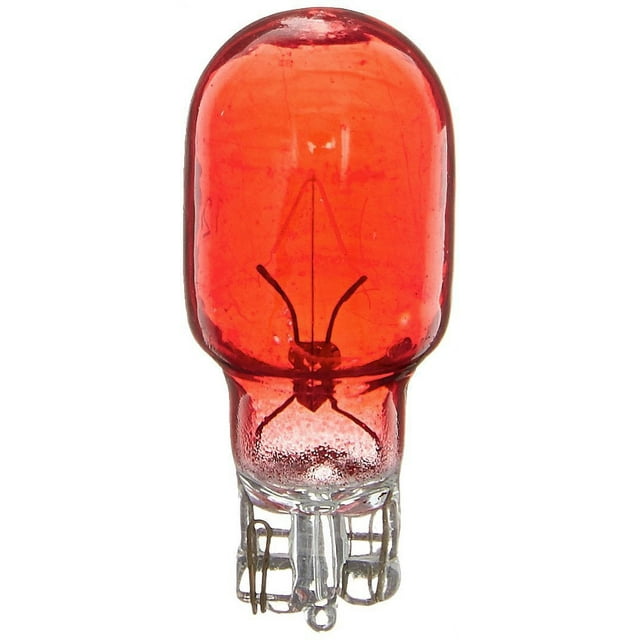 Moonrays 11691 4-Watt Wedge Base Light Bulbs, Red - Walmart.com