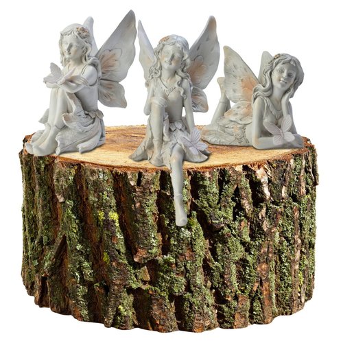 Moonrays 91540 Glow-in-the-Dark Solar LED Garden Pixie Trio - Walmart.com