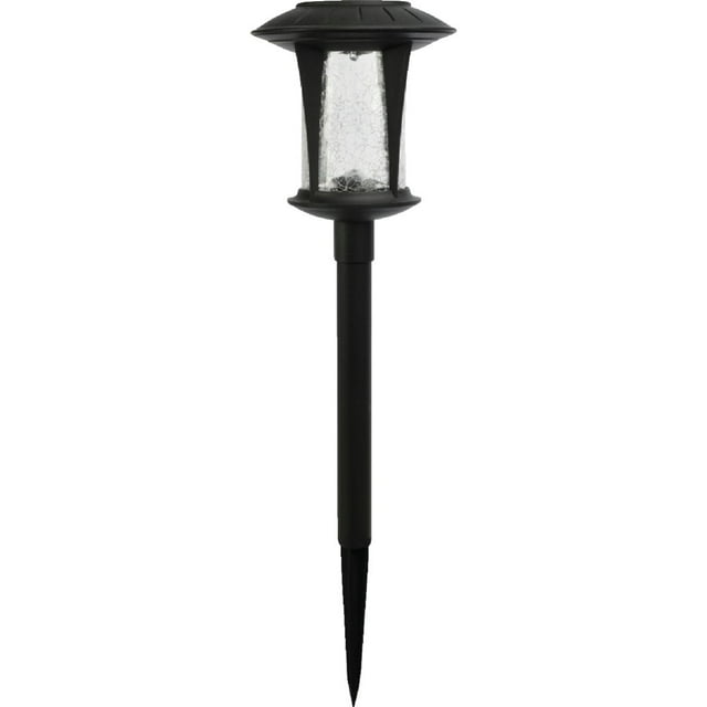 Moonrays Crackle Glass Solar Stake Light Set (6-Pack) 26244 - Walmart.com
