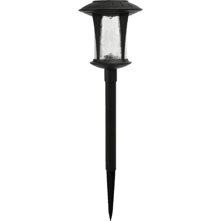 Moonrays Garden Solar Stake Light Moonrays Solar Ribbed Plastic Lens