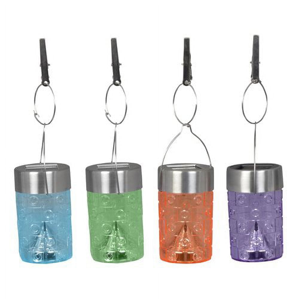 Moonrays LED Umbrella Party Light Solar 8 Light Bulb (Set of 8 ...