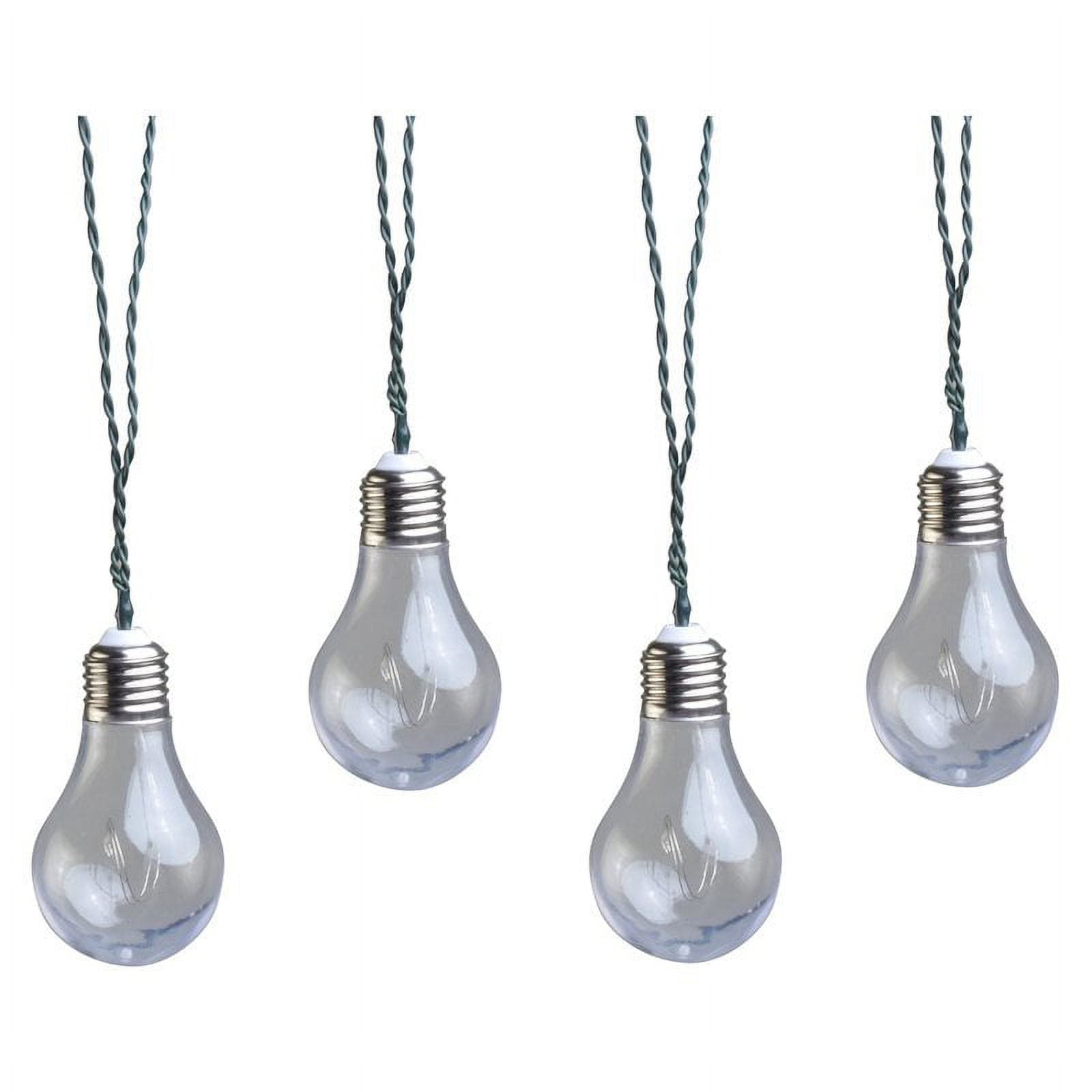Moonrays Plug-In LED Vintage Bulb String Lights, Clear - Walmart.com
