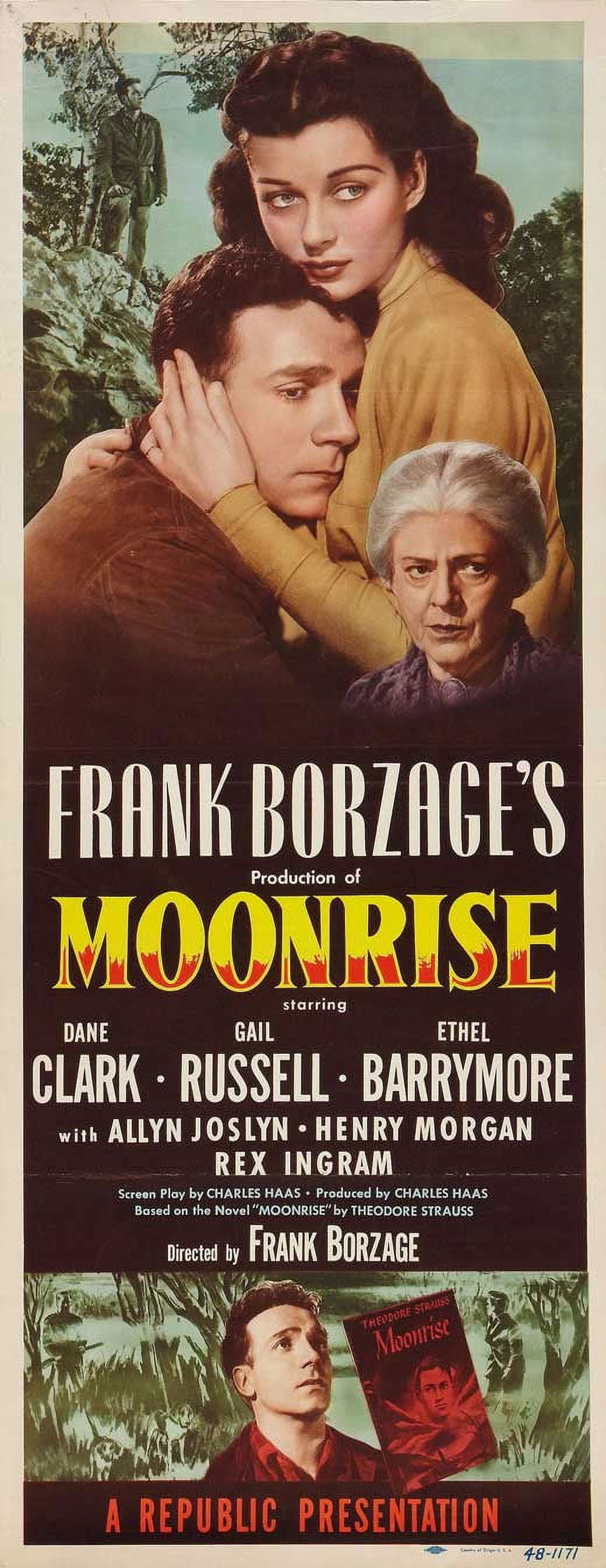 Moonrise - movie POSTER (Insert Style A) (14" x 36") (1948) - Walmart.com