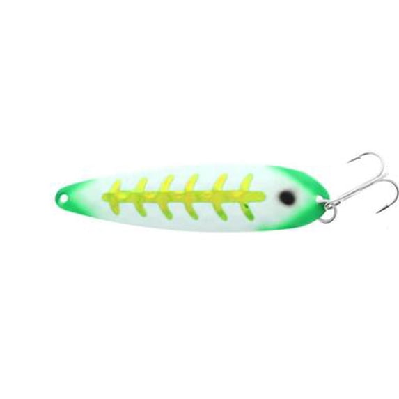 Moonshine Lures Trolling Spoon 5'' Green Jeans for Salmon, Trout ...