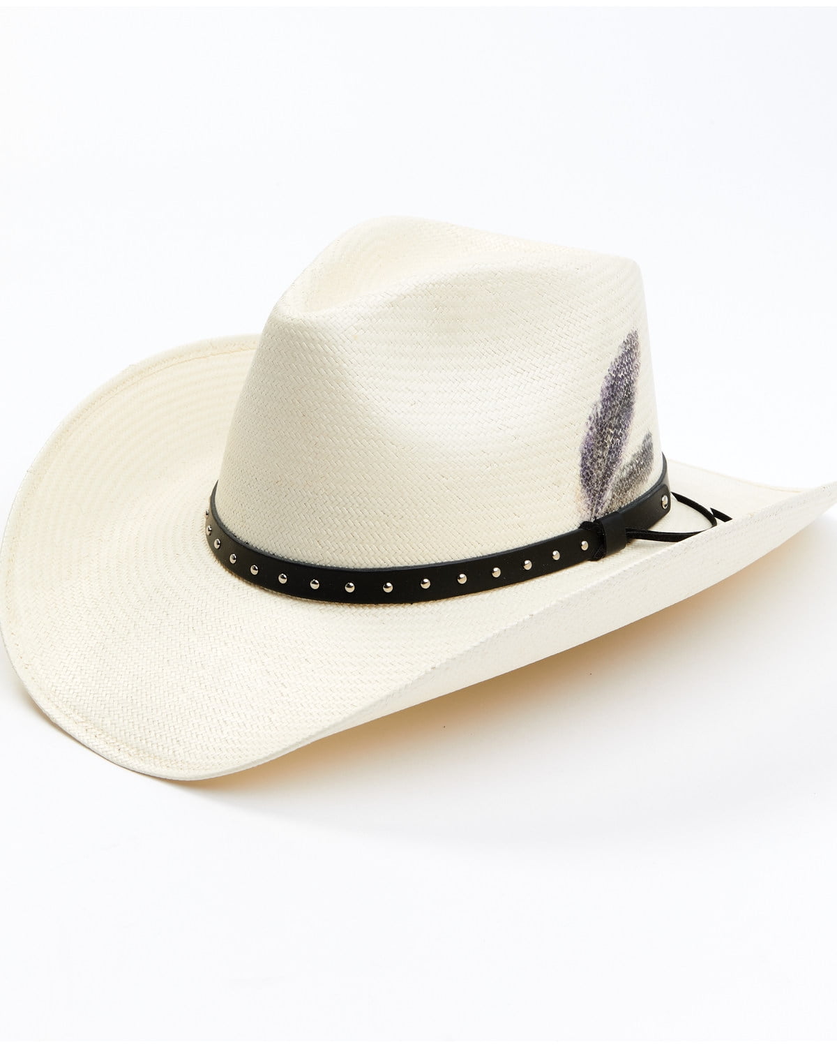 Moonshine Spirit Unisex Sharp Shooter Straw Cowboy Hat Ivory 7 1/2 ...