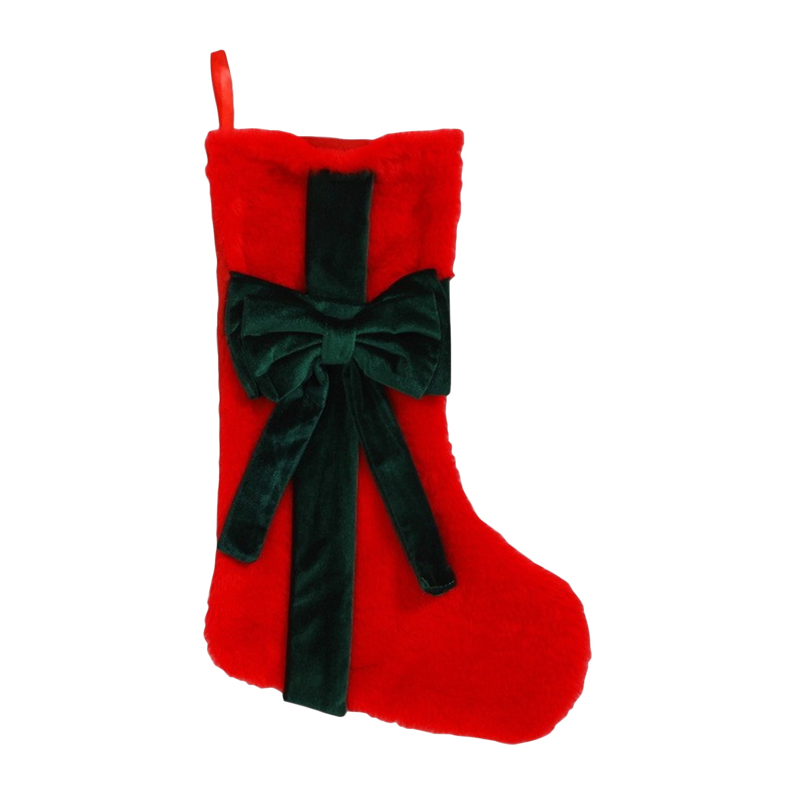 Moonsky Christmas Stocking, Santa Boots For Stuffing, Hairy Santa ...