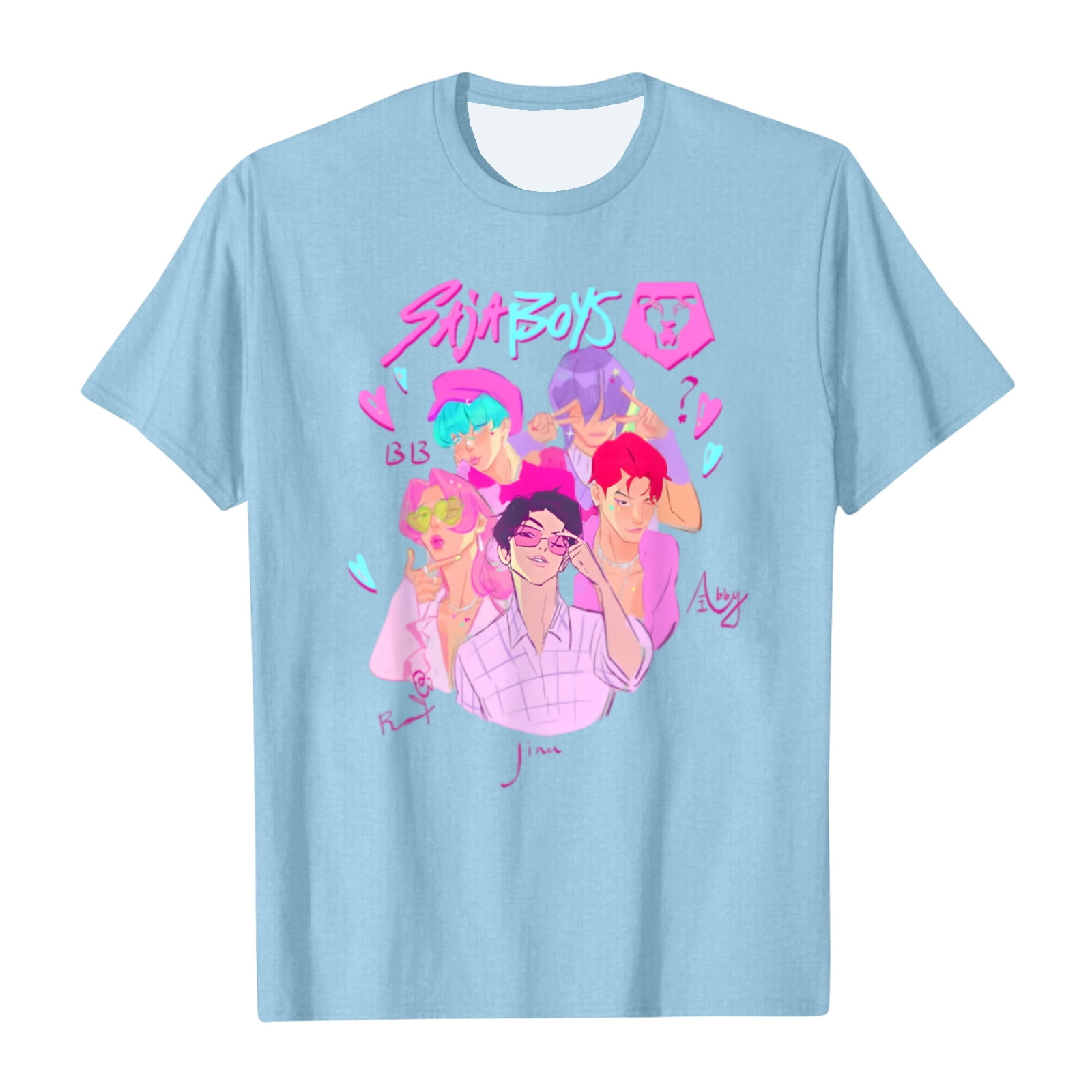 Moonsky Kpop Demon Hunter T-Shirt, Derpy the Tiger And Bird Demon ...