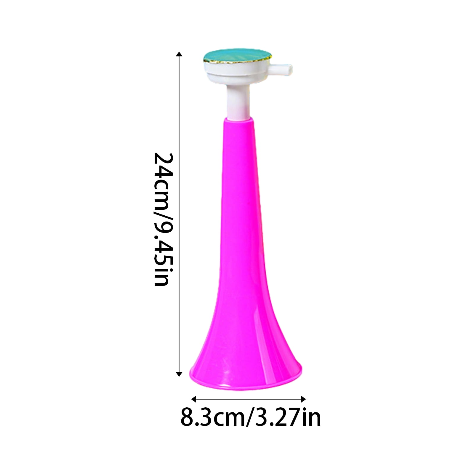 Loud Plastic Cheering Horn for Sports Events - 9.45 Inch Stadium Horn ...