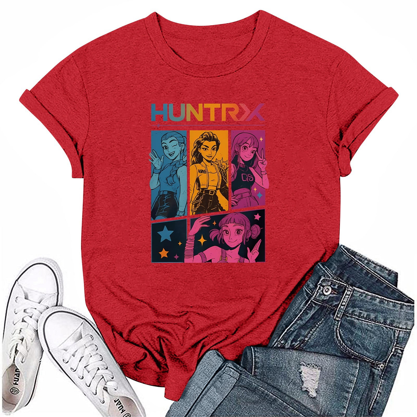 Moonsky Unisex Huntrix Demon Hunters Shirt Comfort Colors, Huntrix ...
