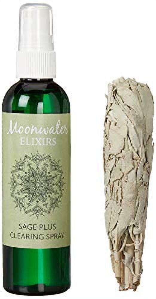 Moonwater Elixirs White Sage Smudge Spray for Cleansing and Clearing ...