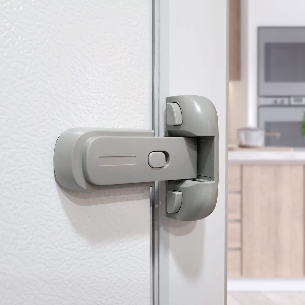 Freezer Door Latches to Keep Closed, Also for Fridge Lock for Kids, 1 ...