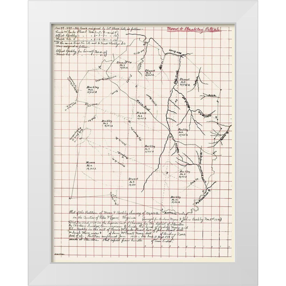 Moore 19x24 White Modern Wood Framed Museum Art Print Titled - Moore ...