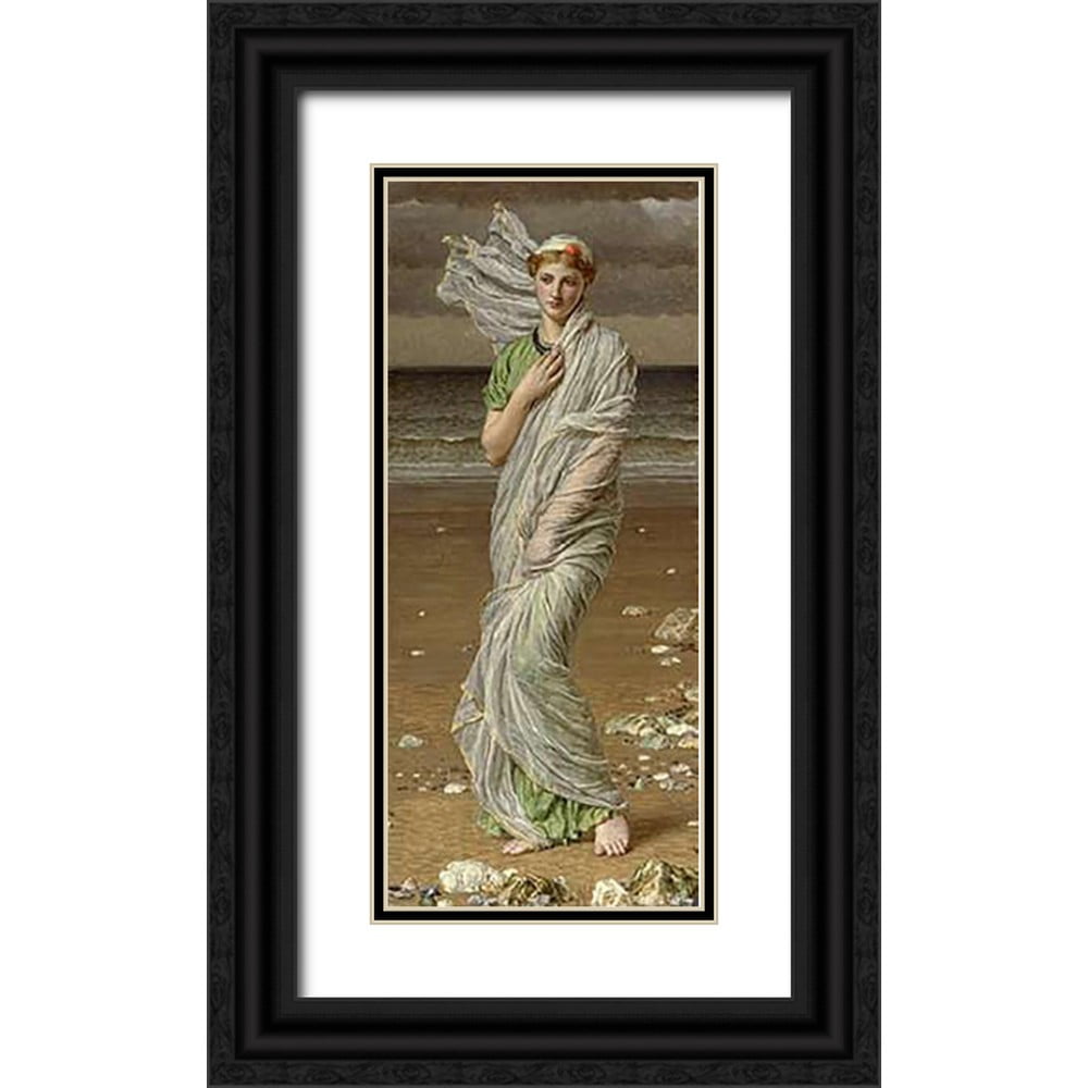 Moore, Albert Joseph 8x14 Black Ornate Wood Framed with Double Matting ...