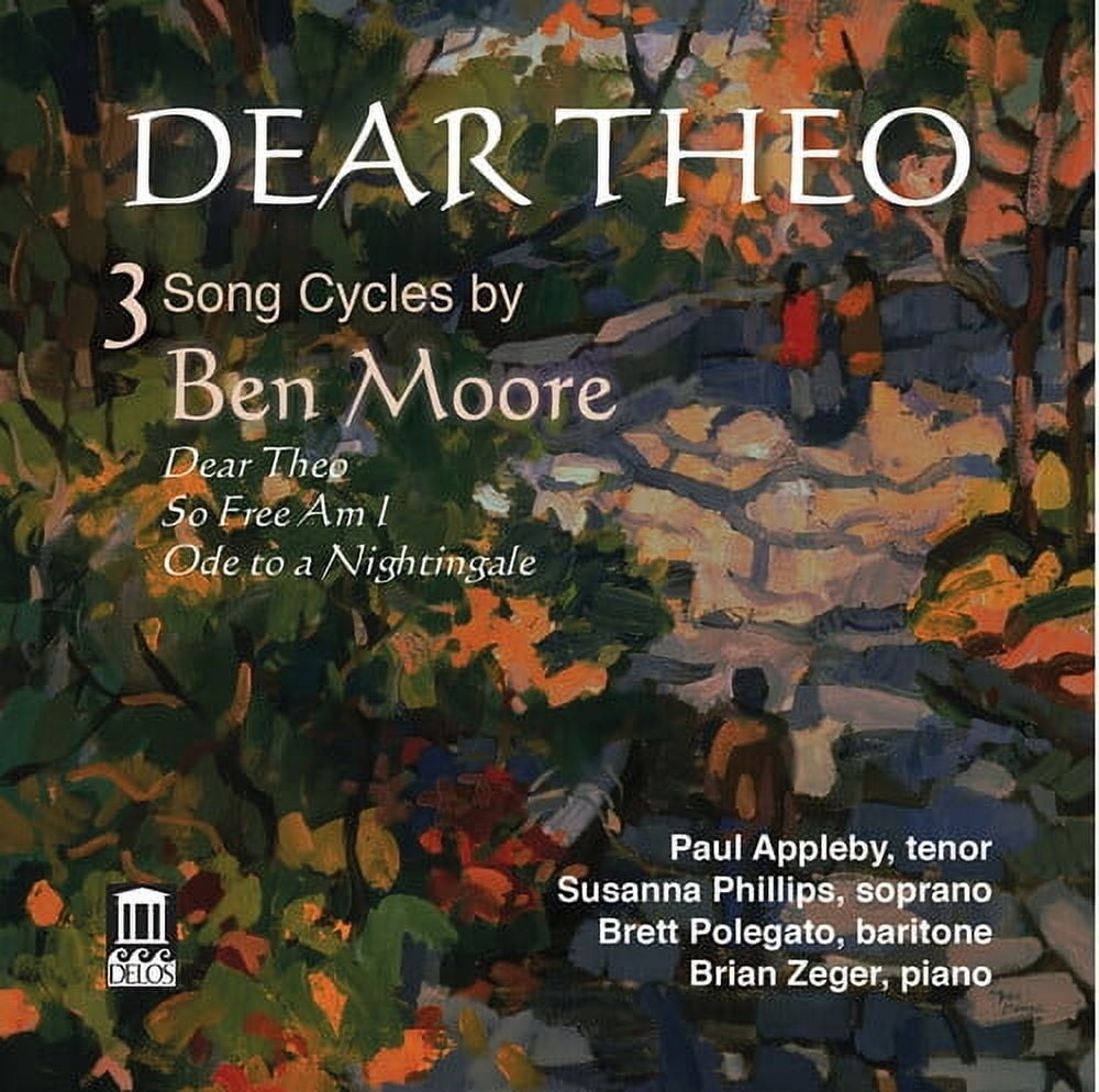 Moore - Dear Theo - 3 Song Cycles - Music & Performance - CD - Walmart.com