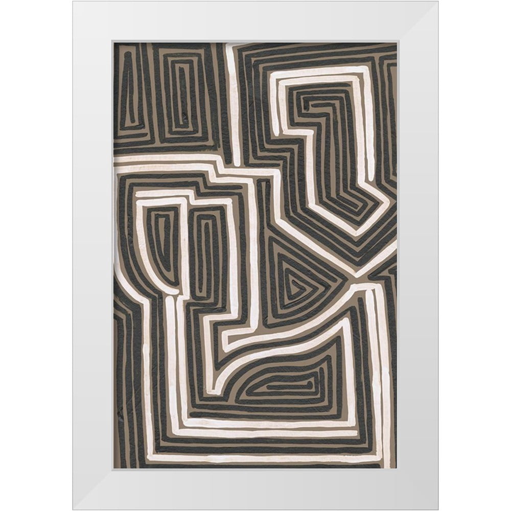 Moore, Regina 11x14 White Modern Wood Framed Museum Art Print Titled ...