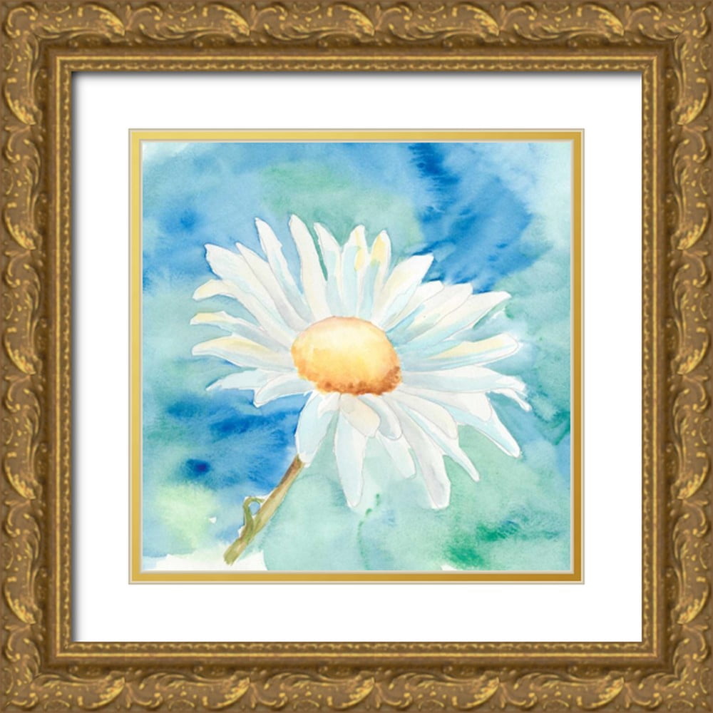 Moore, Regina 12x12 Gold Ornate Wood Framed with Double Matting Museum ...